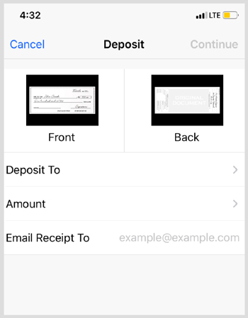 Mobile Check Deposit | Security National Bank